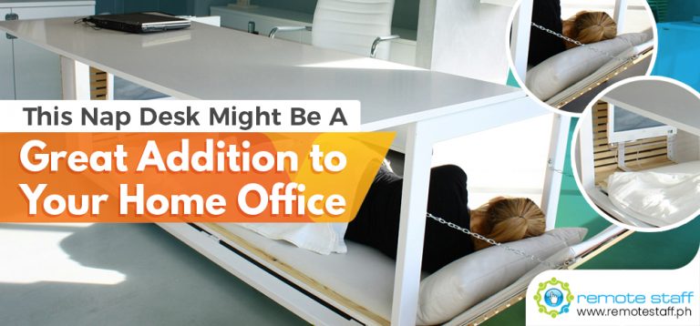 This Nap Desk Might Be A Great Addition to Your Home Office - Remote Staff