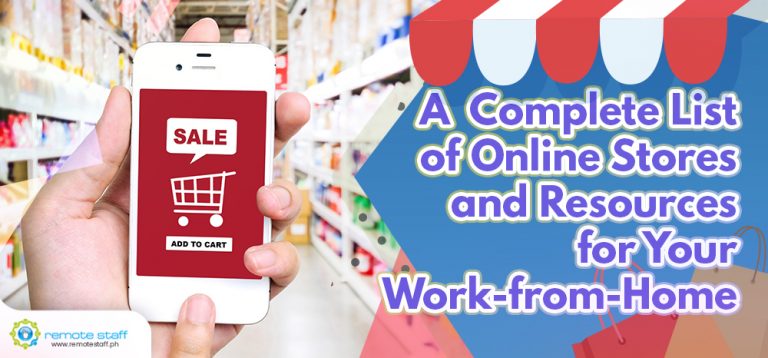 A Complete List of Online Stores and Resources for Your Work-from-home ...