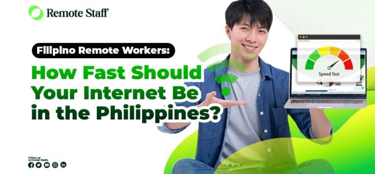 Filipino Remote Workers: How Fast Should Your Internet Be in the ...
