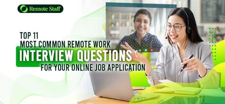 Top 11 Most Common Remote Work Interview Questions for Your Online Job ...