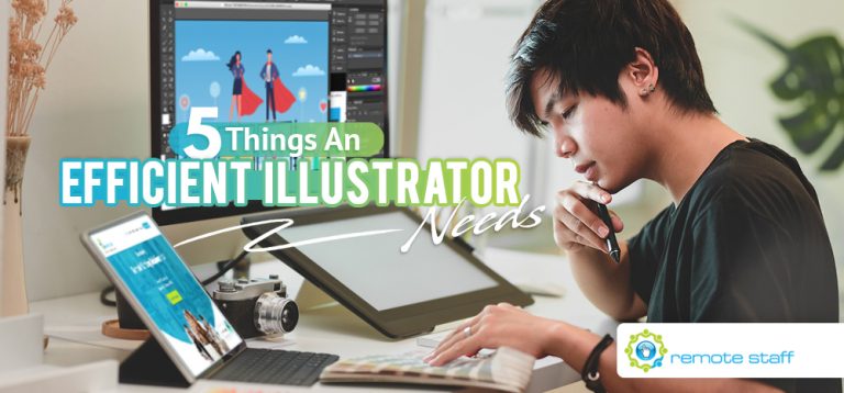 How to be More Efficient in Your Online Illustrator Job - Remote Staff