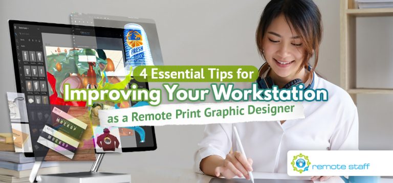 Online Print Graphic Designer Job Workstation Essentials - Remote Staff