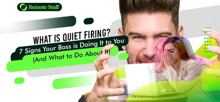 What is Quiet Firing? 7 Signs Your Boss is Doing It to You (And What to ...