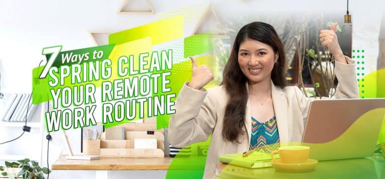 7 Spring Cleaning Tips for Your Remote Working Routine - Remote Staff