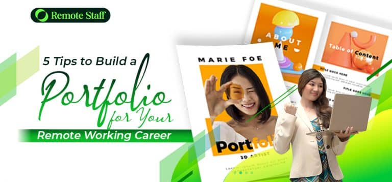 5 Tips to Build a Portfolio for Your Remote Working Career - Remote Staff