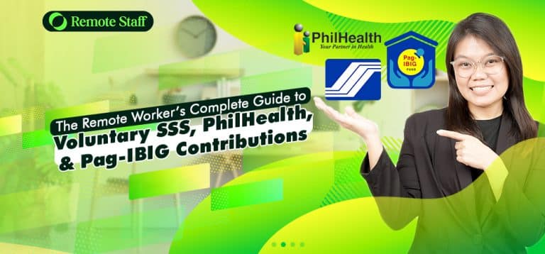 The Remote Worker’s Complete Guide to Voluntary SSS, PhilHealth, and ...