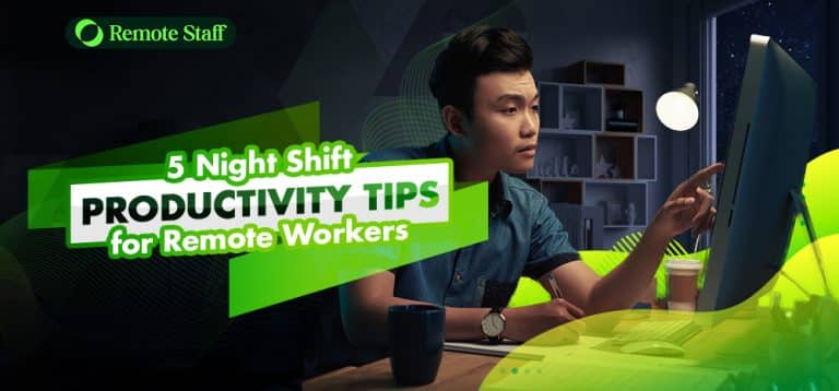 5 Night Shift Productivity Tips for Remote Workers - Remote Staff