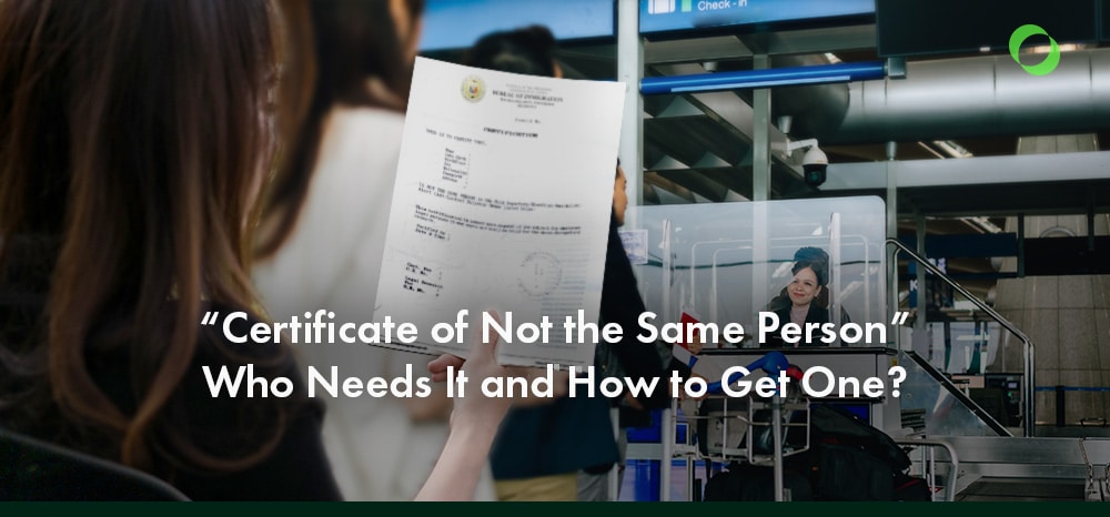 Certificate of Not the Same Person (NTSP): Who Needs It and Why